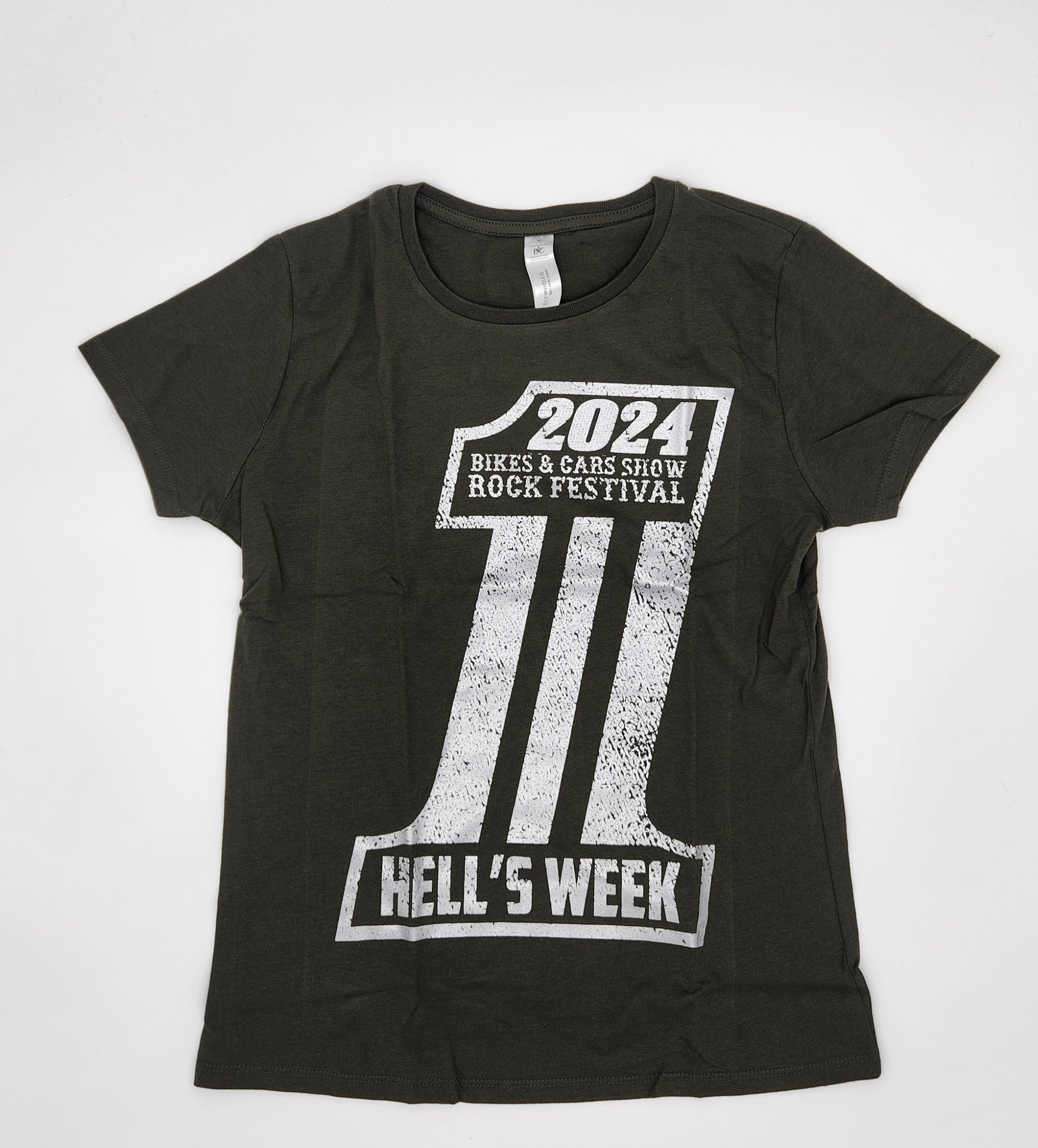 T-shirt Hell's Week one 2024 Kaki Femme – Support 81 Côte d'Azur